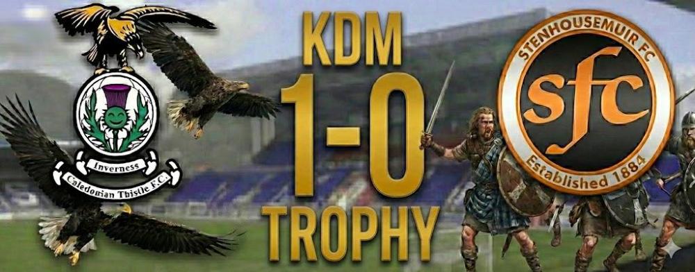 Inverness CT 1-0 Stenhousemuir - KDM Trophy 1/4 Final - Reports 2025-26